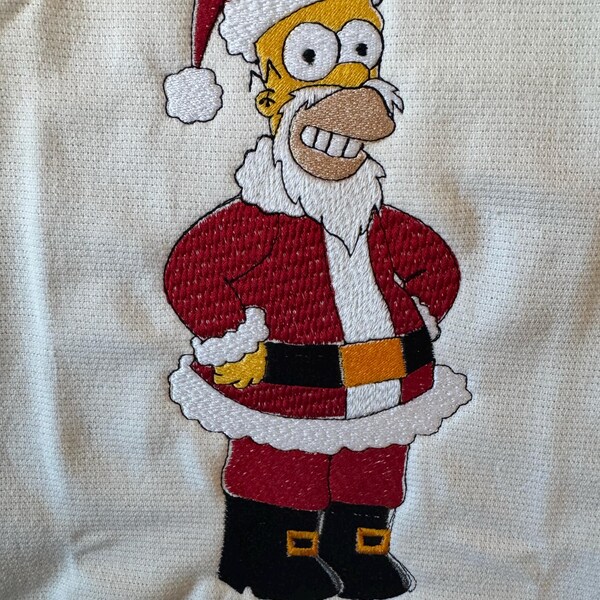 Santa Machine Embroidery Designs, Instant Download Files - Etsy