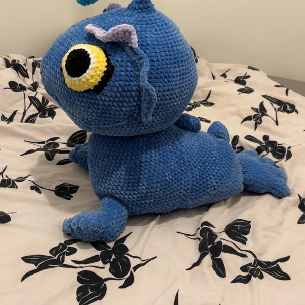 CROCHET PATTERN ONLY Blue the Sea Beast - Etsy