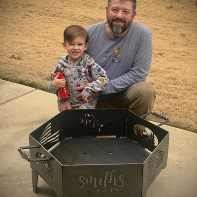 Personalized/custom Fire Pit That Will Last Heavy Duty and Long Lasting ...