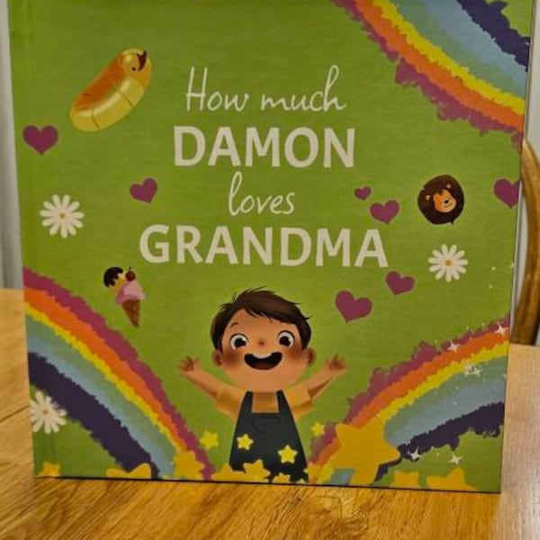 Grandma Gift, Gift for Grandma From Child, Mother's Day, Personalized ...