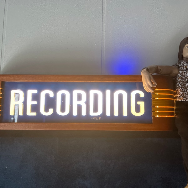 Recording 14 Studio Warning Sign - Etsy