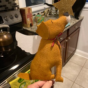 Labrador Christmas Tree Topper // Dog Christmas Decor // Black - Etsy