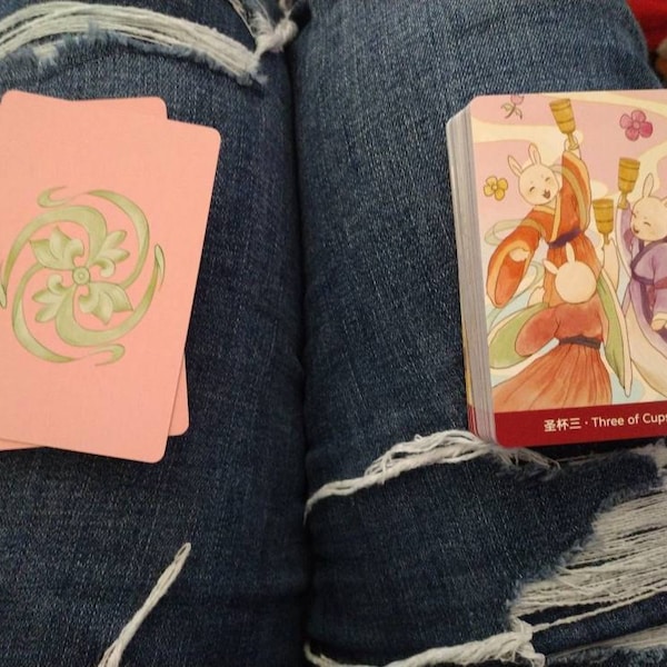 The Sage Rabbit Tarot | 78 Cards | Unique Asian Art Indie Deck for ...