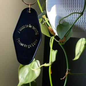 I Want to Go Home Black Motel Keychain Phoebe Bridgers Chinese ...