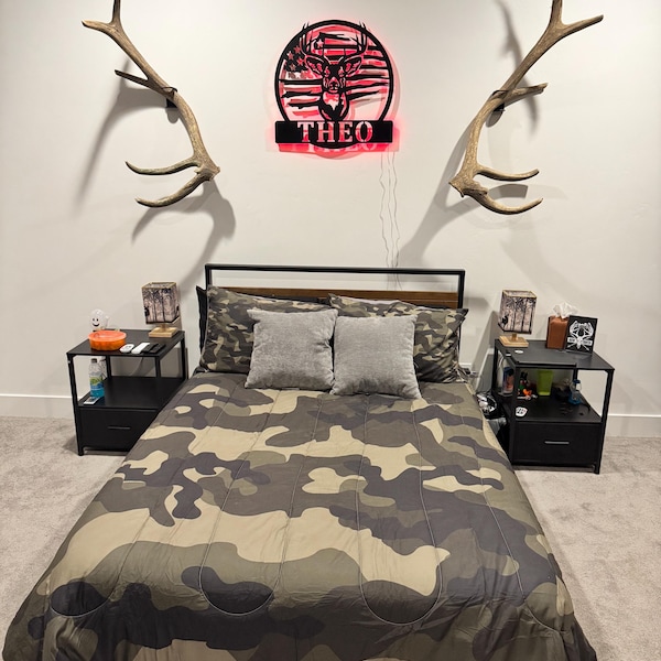 Mechanic Tools Metal Wall Art LED Lights V5, Custom Mechanic Metal Sign ...