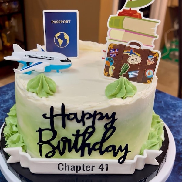 Fondant Banner, Ribbon, and Cake Topper | Cake Decoration for ...