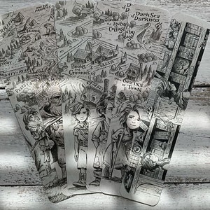 Wingfeather Saga 12 Item Adventure Pack 1 2 Foldable Play Maps From ...