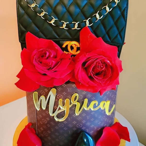 16th Birthday Cake Topper Cake Decoration Topper by Elegant Cakery - Etsy