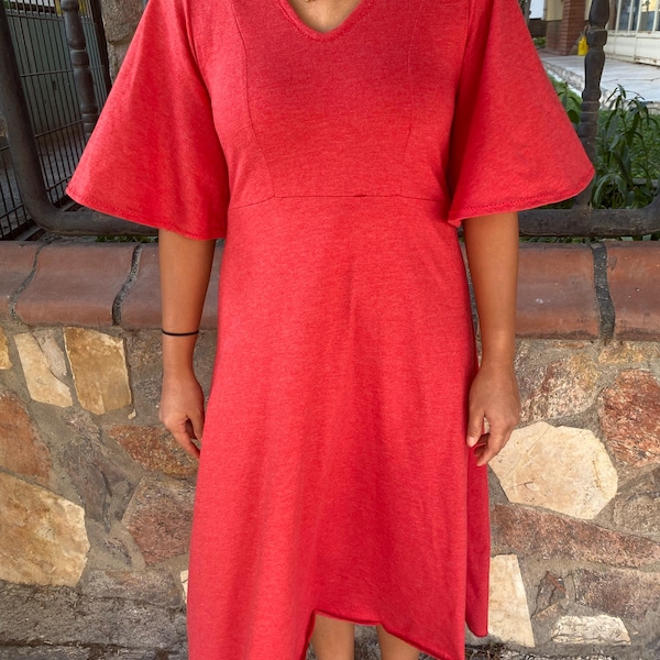 Basic Dress,easy Pattern, PDF Sewing Pattern //size XS-XXL // Instant Download With 2 Printable ...