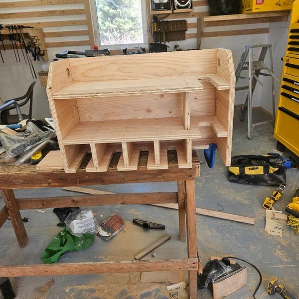 French Cleat Router Storage Shelf: DIY Woodworking Plans (PDF) - Etsy