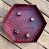 PDF Pattern: Hexagonal and Pentagonal Dice Trays With D20 and Pentagon ...