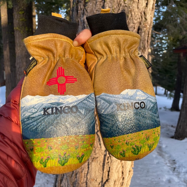 Custom Painted Kinco Gloves - Etsy