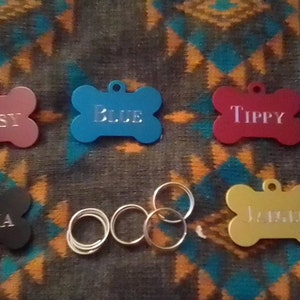 PET SUPPLIES Quality Custom Engraved Dog Tag Pet ID With Free - Etsy