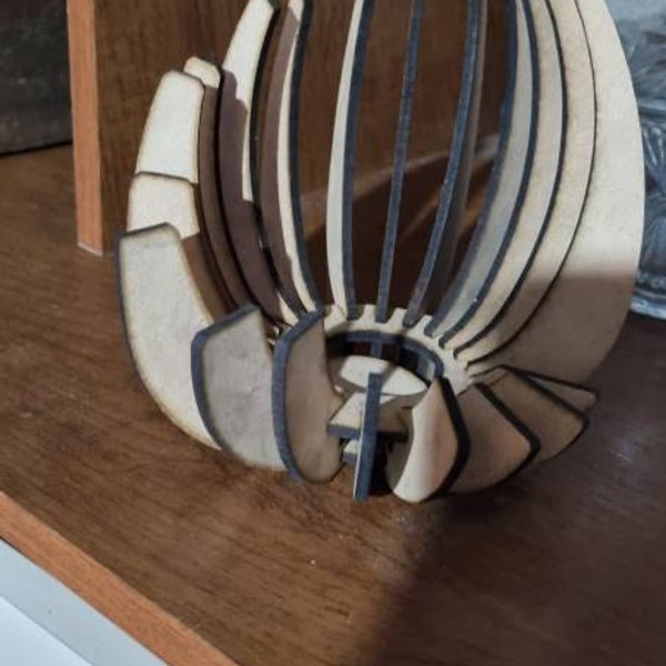 Tea Light Candle Holder Laser Cut SVG File, Vectors for Laser Cut ...