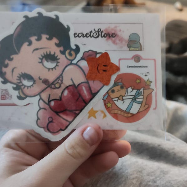 Betty Boop Stickers Buy the Bundle for Discount! Super Cute Sparkles ...