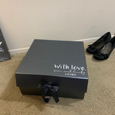 Boxed Invitation, Box Invitation, Custom Gift Box, Bridesmaid Proposal ...