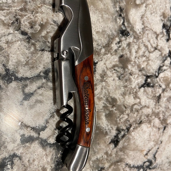 Personalized Wine Key Bottle Opener Custom Engrave Corkscrew Best Gift ...