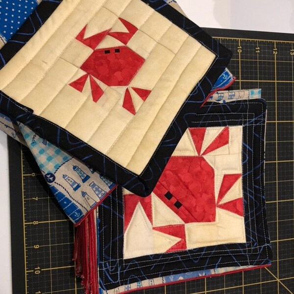 Running Salmon Fusible Applique Quilt Pattern. - Etsy