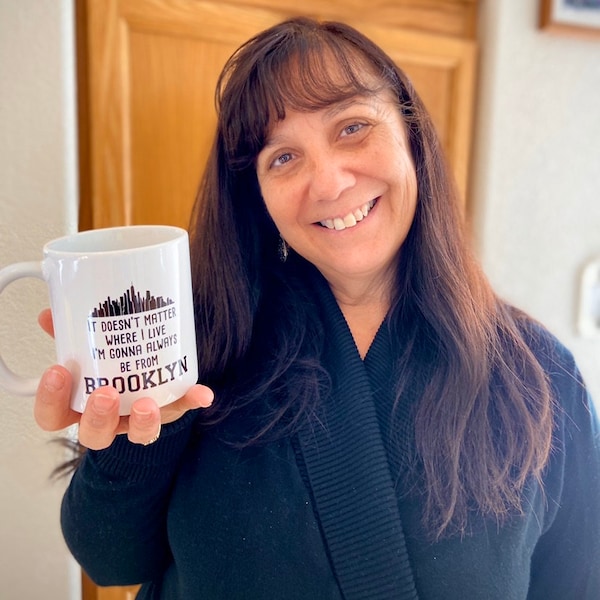 Brooklyn Gift, New York Gift, Brooklyn Mug, Brooklyn Coffee Cup ...