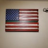 Hidden Gun Storage. Large American Flag. - Etsy