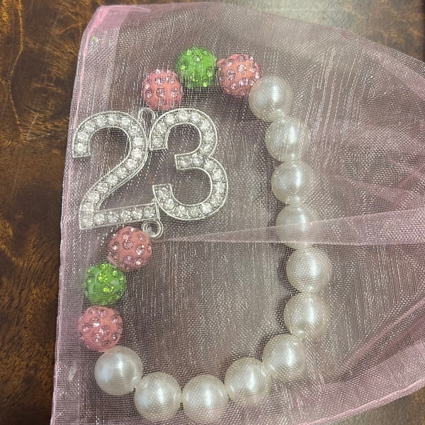 Line Number Keychain Crimson and Cream Keychain Sorority Keychain ...