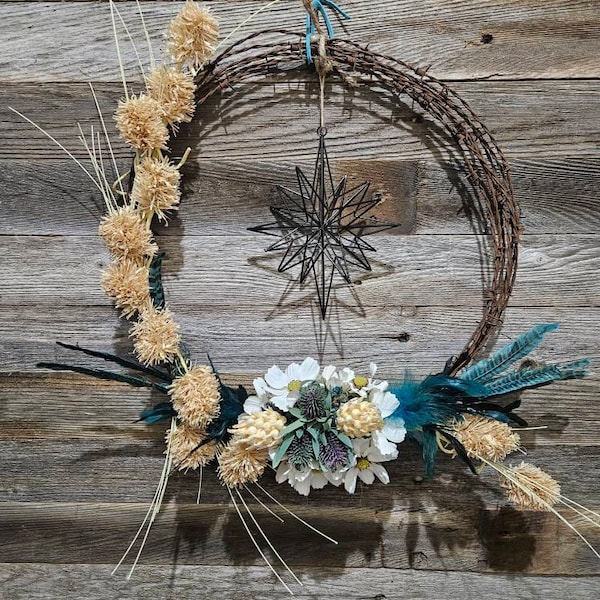 Rustic Barbed Wire Sticks - Etsy