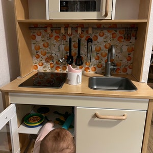 Sticker Set for IKEA DUKTIG Play Kitchen Oranges With Bees ivory - Etsy