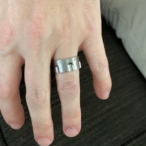 Titanium Revolver Ring .357 Caliber Custom Made Band - Etsy