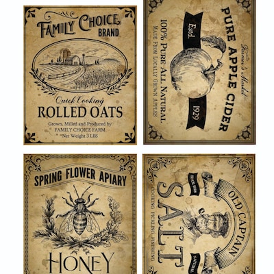 Vintage Pumpkin & Flowers Sign Printable, Thanksgiving Pumpkin Tags ...