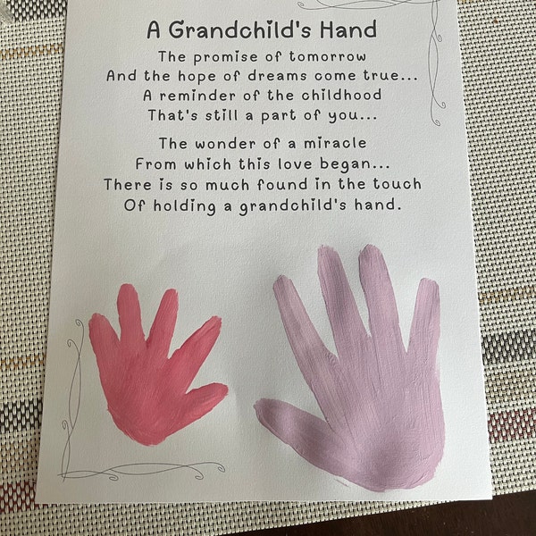 Kids Poem to Nanny, Daycare Poem, Babysitter Poem, Kindergarten or Pre ...