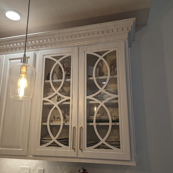 Mullion Glass Door for Existing Kitchen Cabinet Kitchen Mullion Kitchen ...