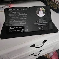 Memorial Freestanding Plaque - Etsy UK