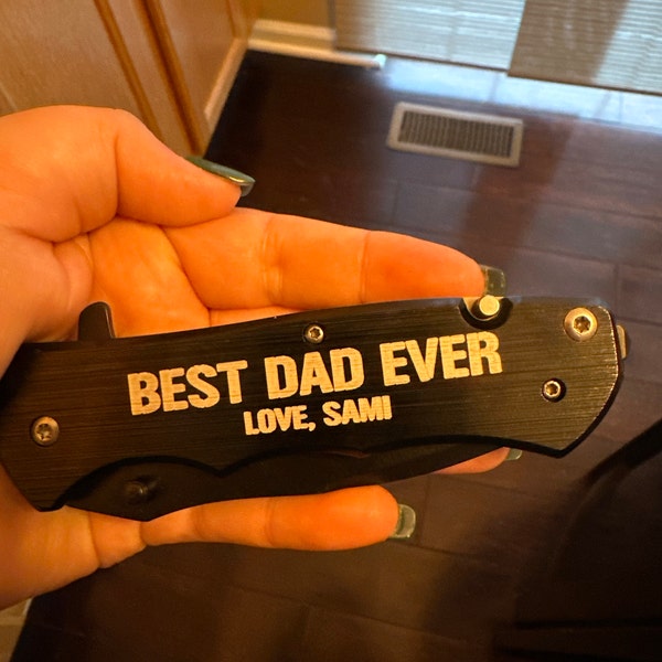Dad Pocket Knife, Dad Gift, Best Dad Gift, Father’s Day Gift, #1 Dad ...