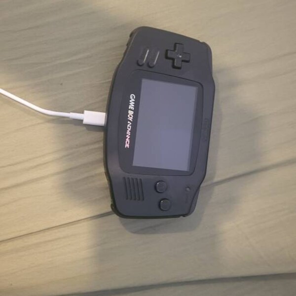 Boxy Pixel Unhinged Red Aluminium Nintendo Gameboy Advance SP GBA Console Backlight IPS V2 ...