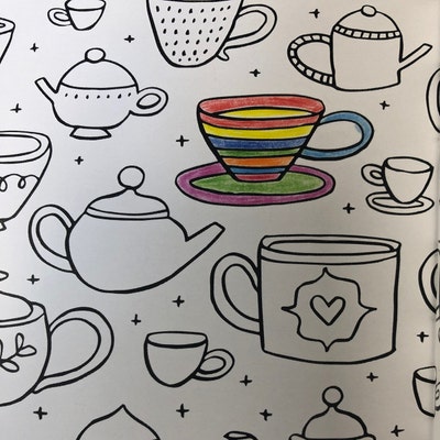 COLORING BOOK Volume 1 Traveler's Notebook Insert - Etsy