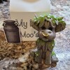 Molly the mini Moo Polymer Clay Sculpture - Etsy