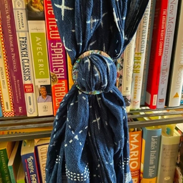 Oval Large Paua Shell Abalone Shell Scarf Ring Scarf Buckle Scarf Pin ...