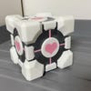 Portal Companion Cube Box | 3D Printed Weighted Companion Cube Storage ...