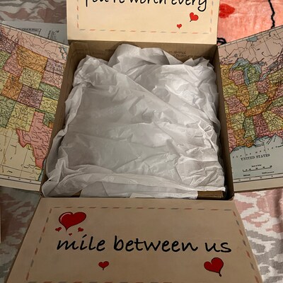 Long Distance Relationship Care Package Stickers / Care Package for ...