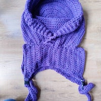 Matrixx Hood Crochet Pattern Hooded Cowl Available in 5 Languages ...