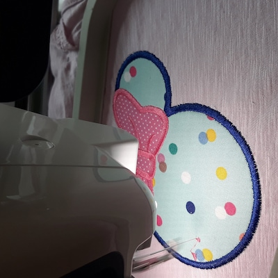 Minnie Mouse Applique and Mickey Mouse Applique Machine Embroidery ...