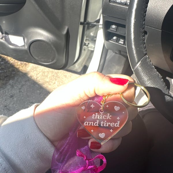 Dream Big, Fart Loud Iridescent Acrylic Keychain - Etsy