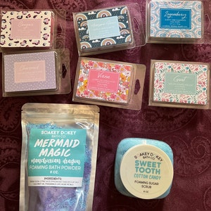 Foaming Bath Powder Fizzy Bath Soak Bath Salt Bath Bomb - Etsy