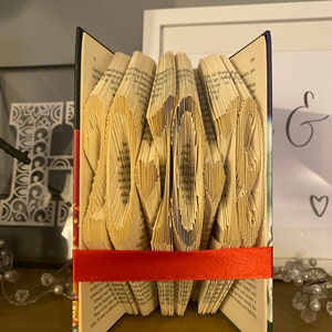 50th Wedding Anniversary Book Fold 50th Wedding Gift Golden - Etsy