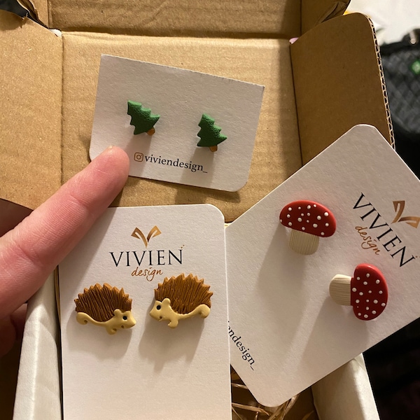 Halloween and Fall Stud Earrings | Fall Stud Earrings | Halloween Stud ...