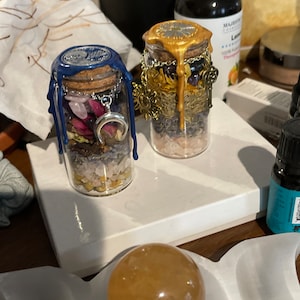 Peace and Calm Spell Jar Anti-anxiety and De-stress Intention ...