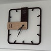 Square Wall Clock,lines Clock,modern Wall Clock,minimalist Wall Clock ...