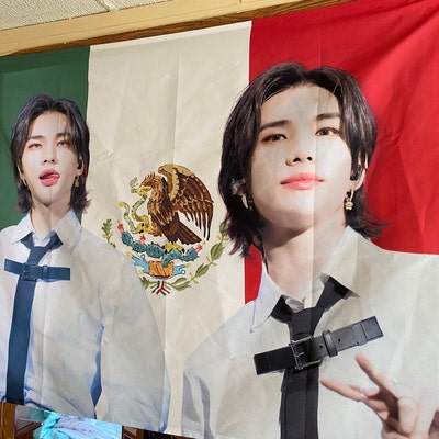 SEVENTEEN Minghao The8 America Flag, SVT Minghao Kpop Flag, Seventeen ...