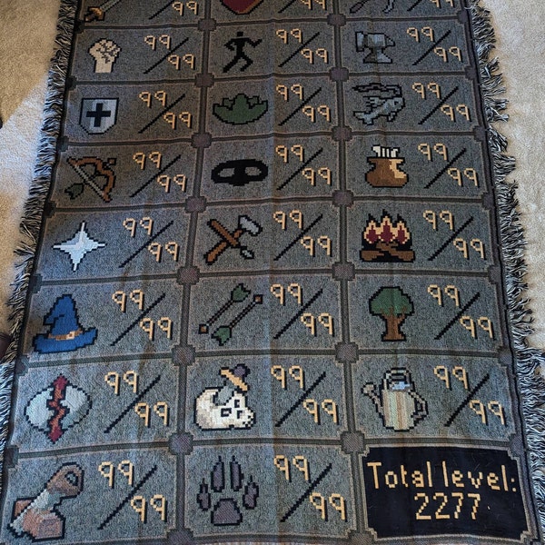 Lord of the Rings Thorin's Woven Blanket Bilbo Baggins Tapestry Throw ...