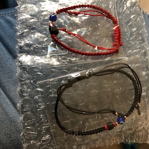 Real Azabache Bracelet, Genuine Azabache Stone, Evil Eye Mens ...